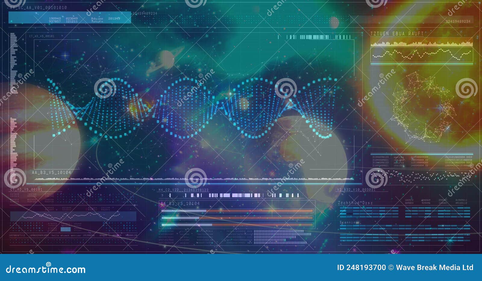 Composition Of Universe And Cosmos Structure Labeled Vector ...