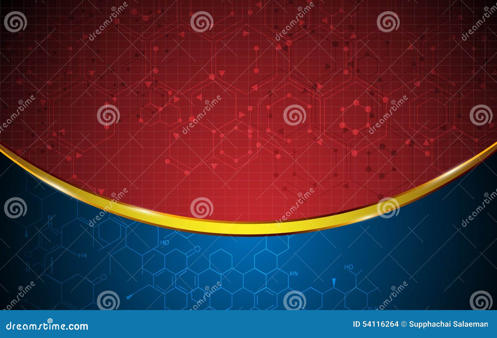 Science Concept Abstract Design Background and Frame Stock Vector ...