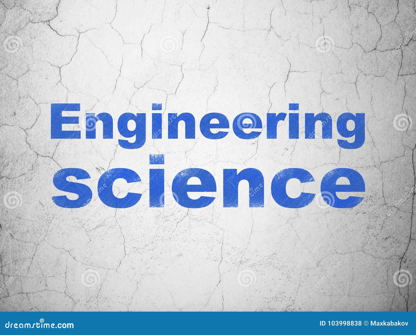 Science Concept: Engineering Science on Wall Background Stock ...