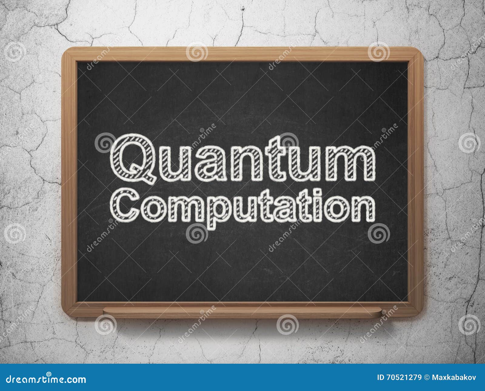 Quantum Computation Server Computer Bio Technology Element Molecule ...