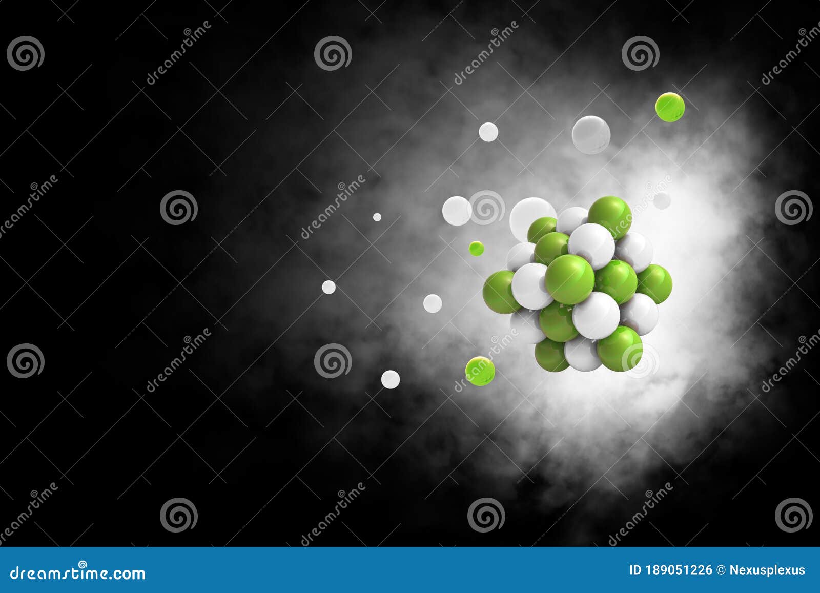 Science Concept with Sphere Model Stock Photo - Image of future ...