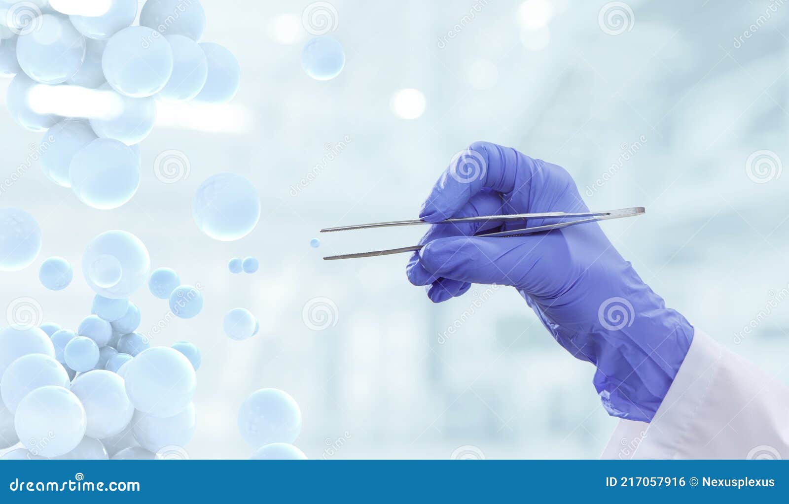 Science Concept with Sphere Model . Mixed Media Stock Photo - Image of ...