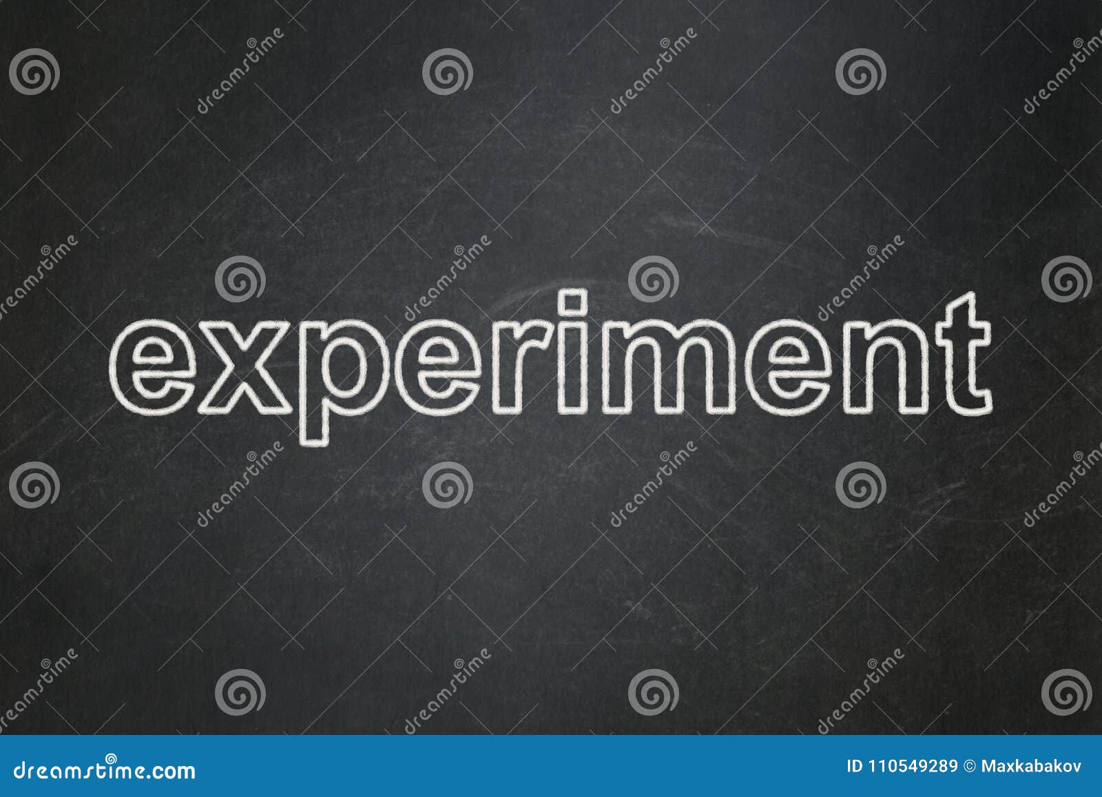 Science Concept: Experiment on Chalkboard Background Stock Illustration ...