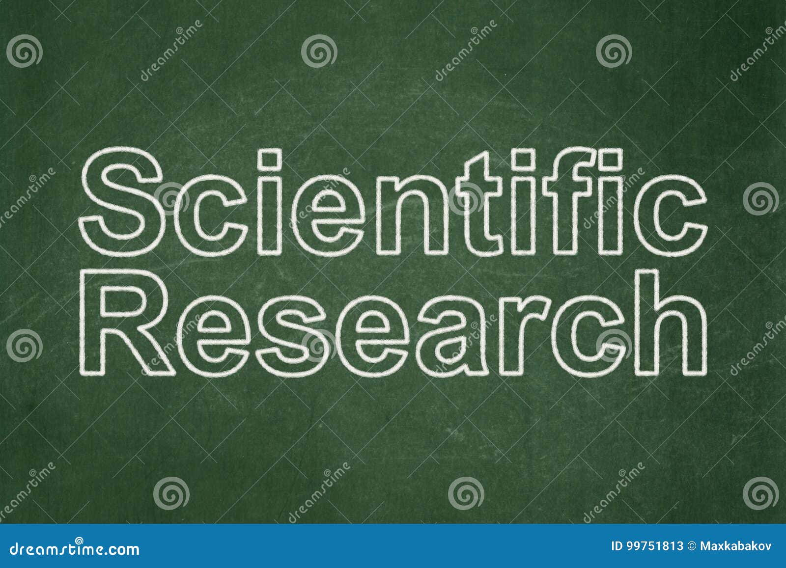 Science Concept: Scientific Research on Chalkboard Background Stock ...
