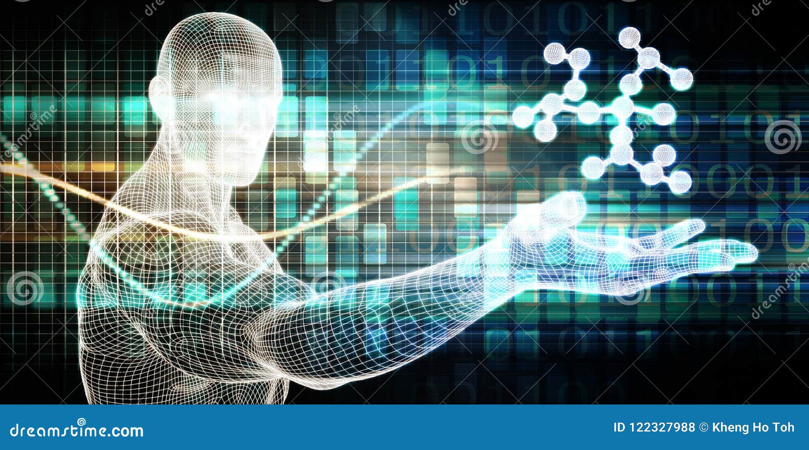 Science Creation stock illustration. Illustration of abstract - 122327988