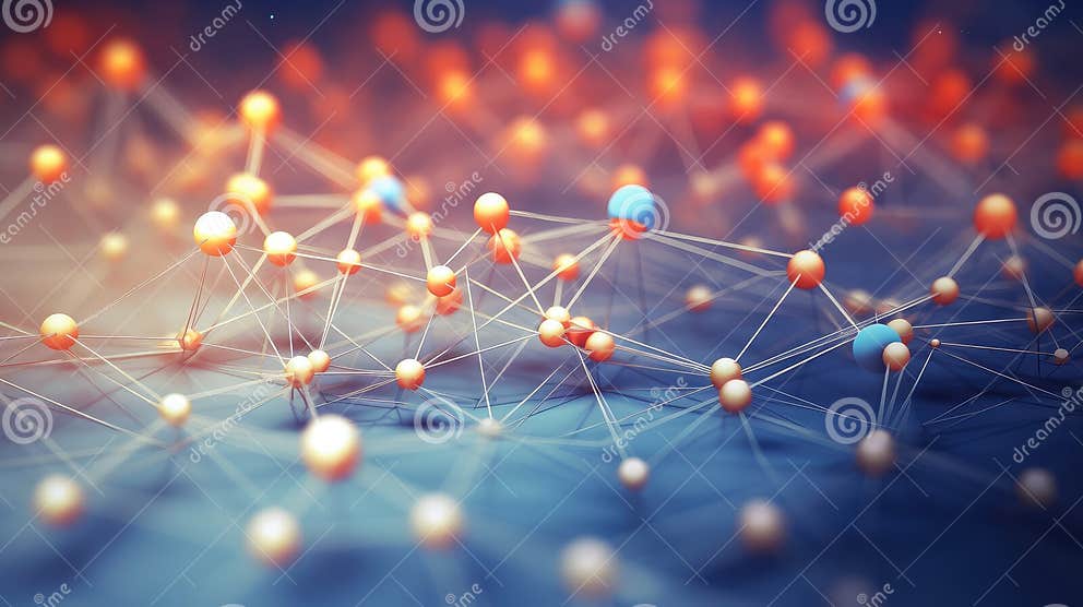 Science Data Sorting Network Stock Illustration - Illustration of ...