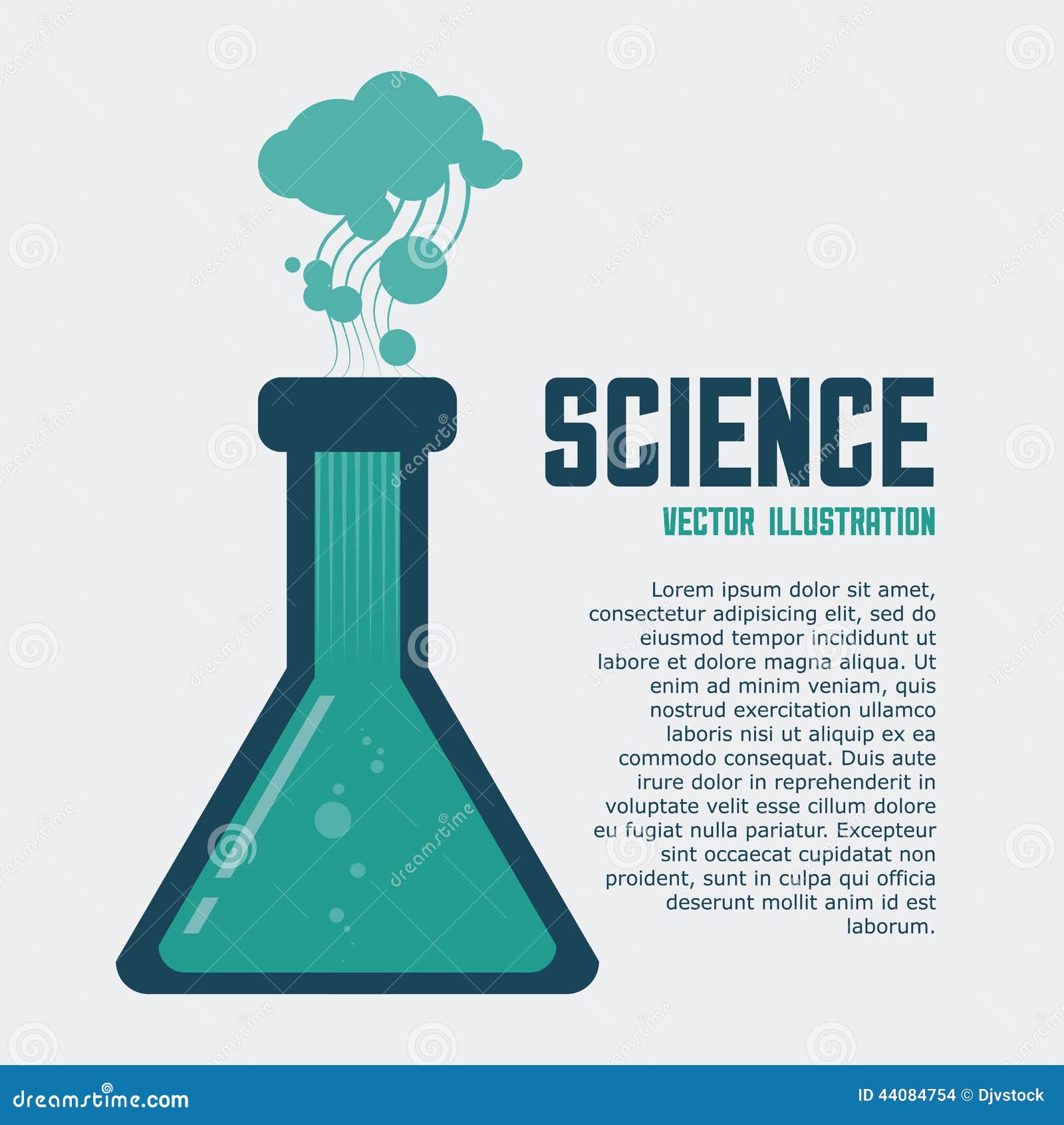 Science design stock vector. Illustration of molecular - 44084754