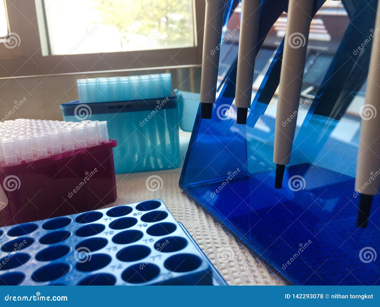 Science Devices in Laboratory Stock Photo - Image of white, science ...