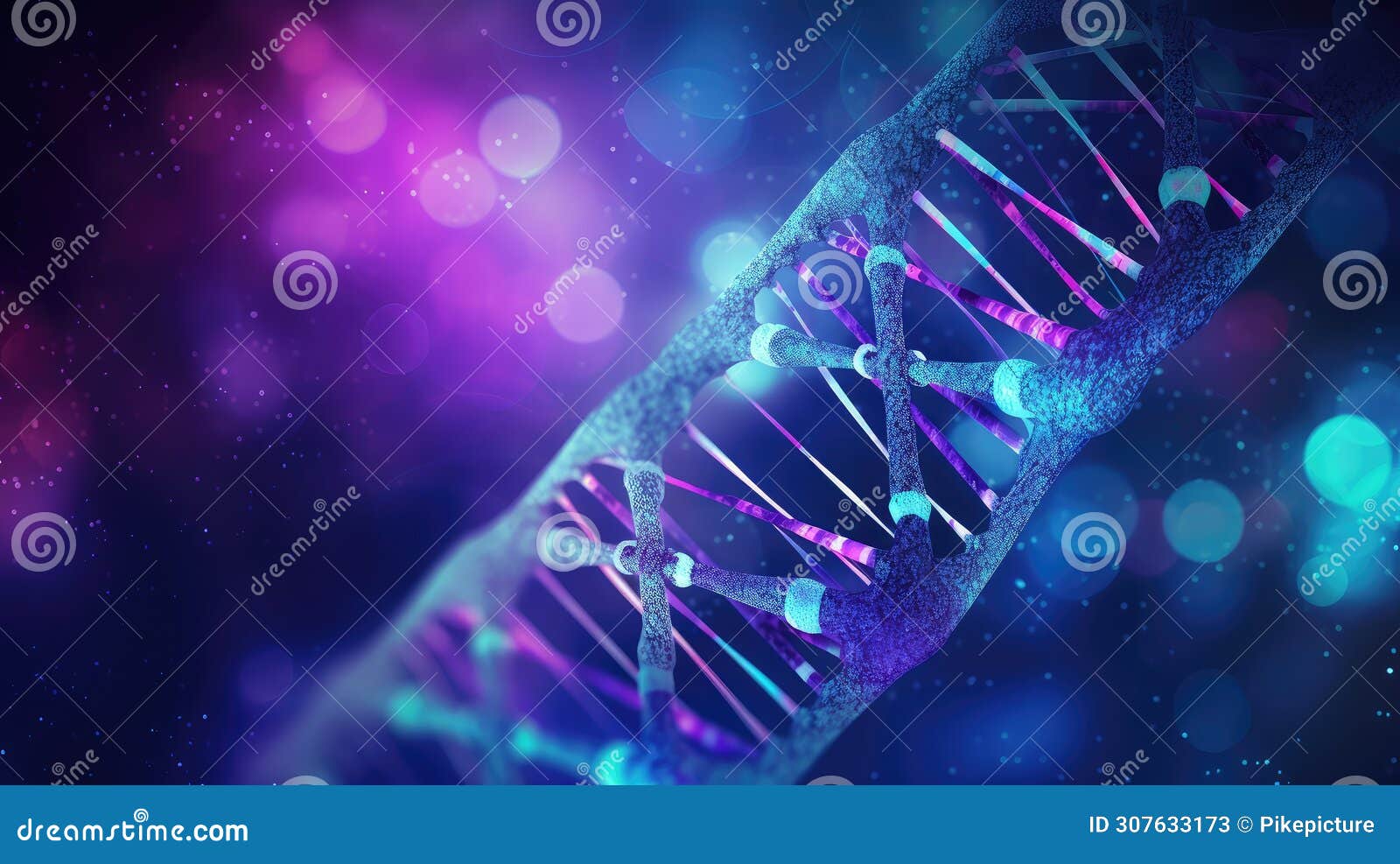 Science Dna Helix Background Stock Illustration - Illustration of ...