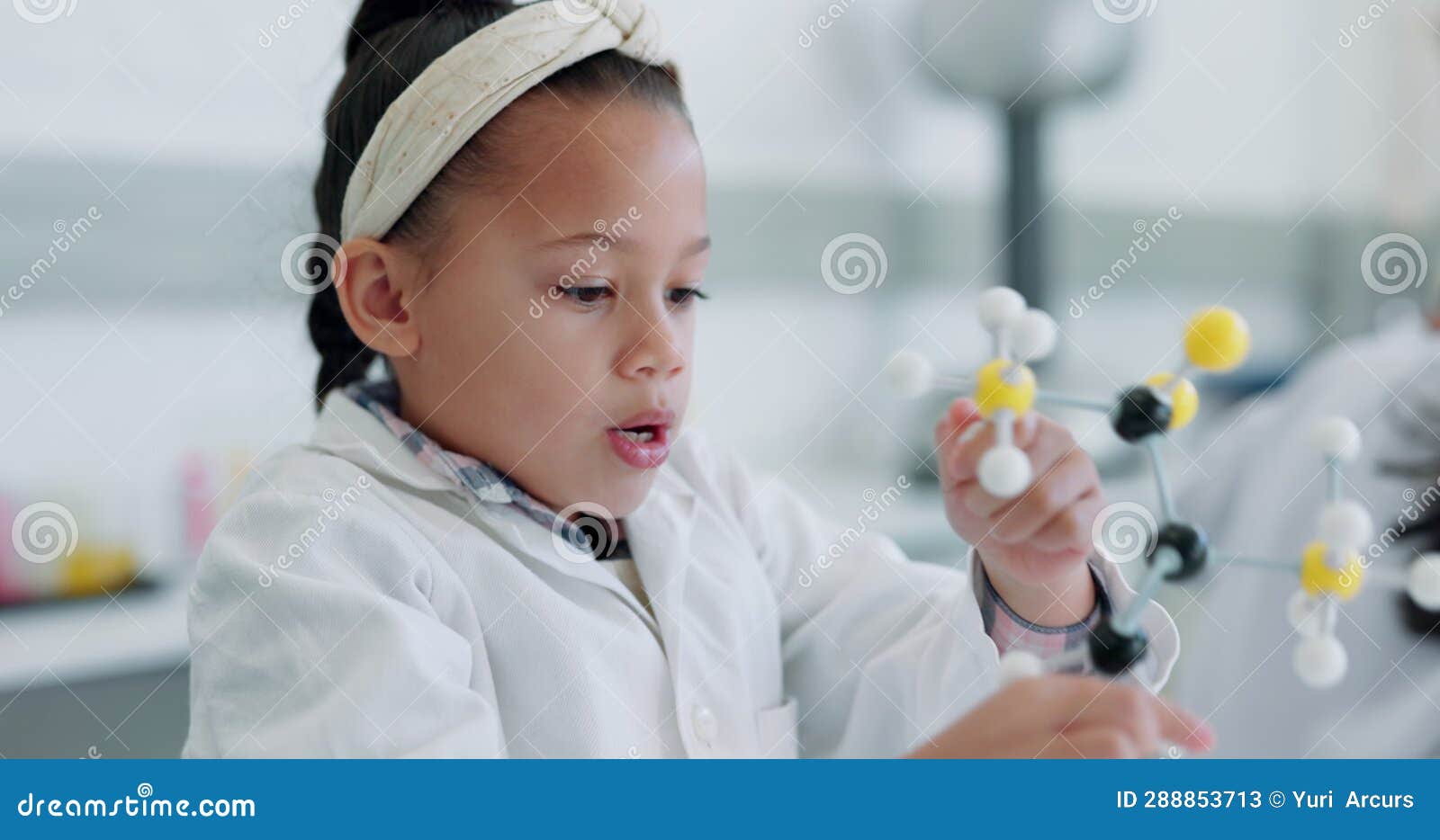 Science, Education and a Girl with a Molecule Model in Class for ...