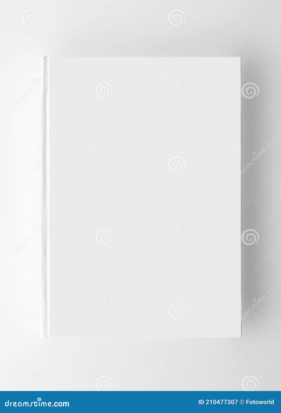 Science and Education - White Empty Closed Book Top View on the White ...