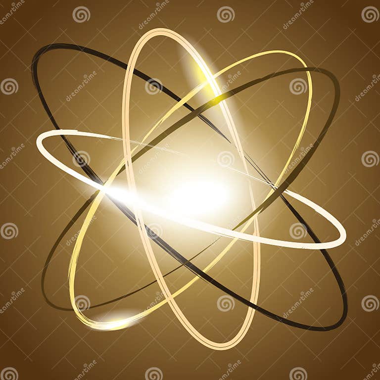 Science emblem stock vector. Illustration of orbiting - 78914717