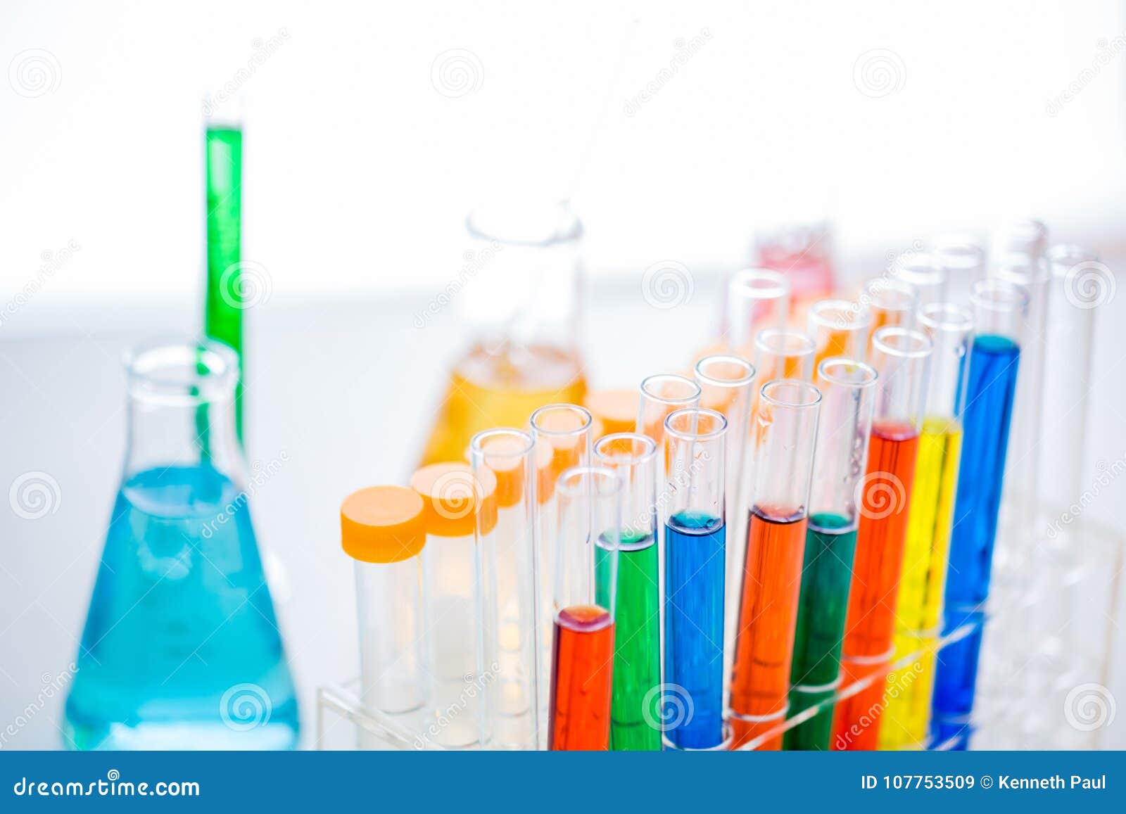 Science equipment in class stock image. Image of liquid - 107753509