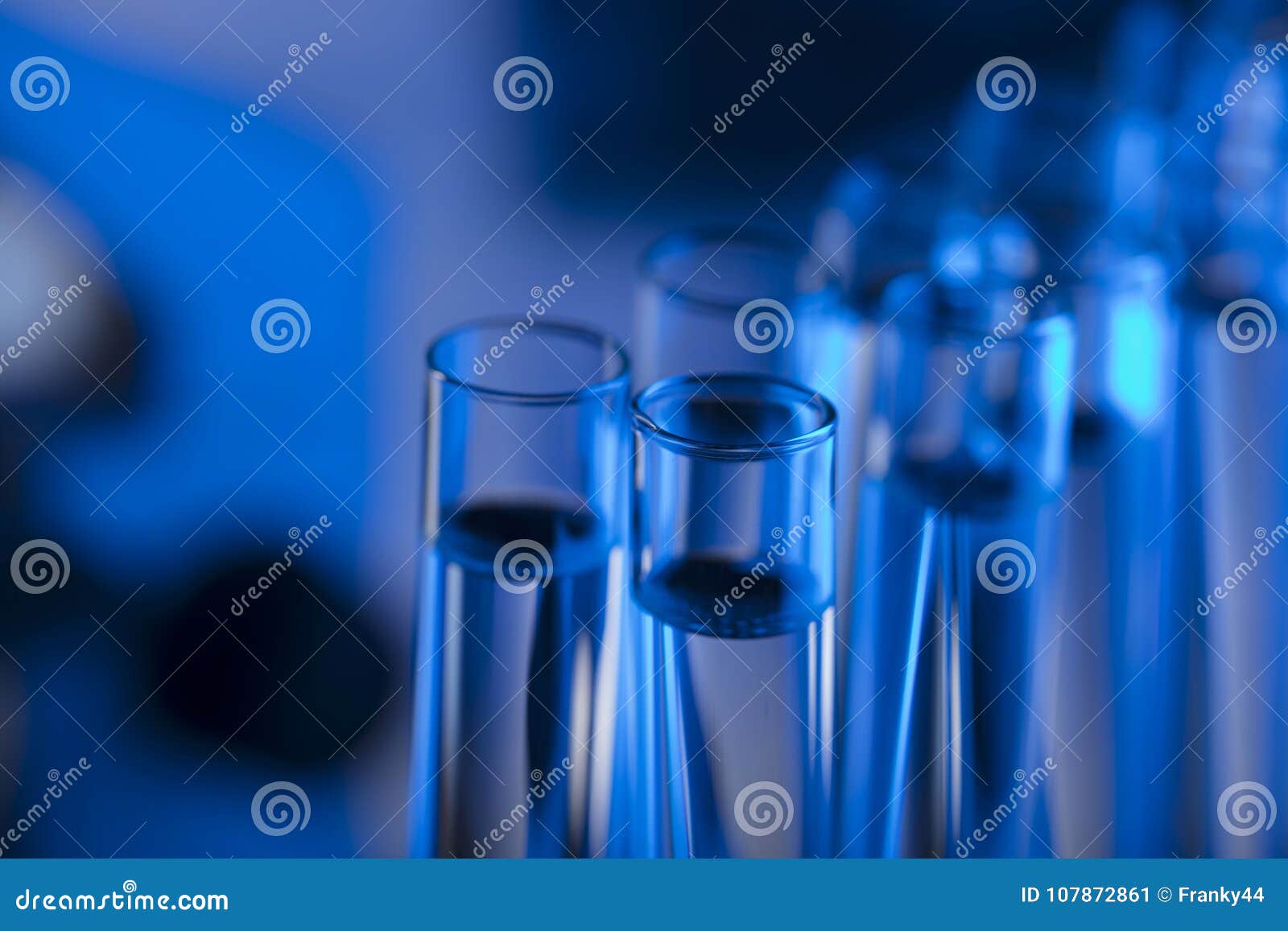 Science Experiment Concept with Bokeh Background. Stock Image - Image ...