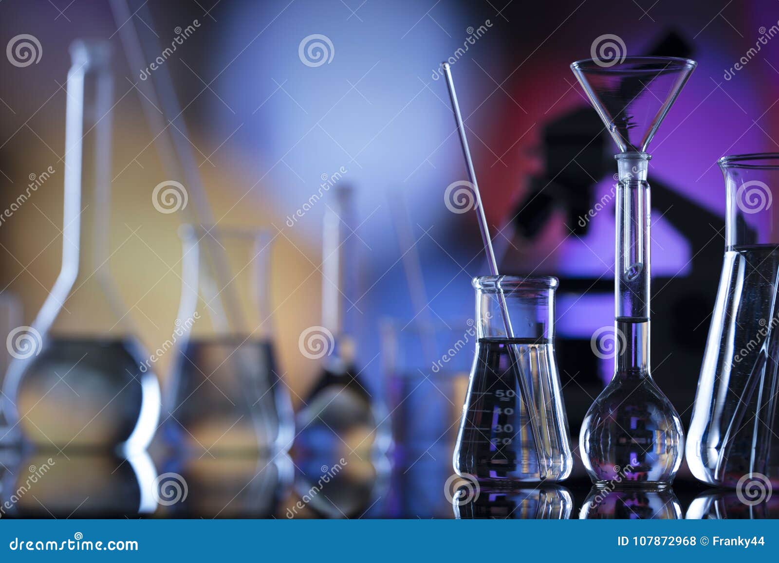 Science Experiment Concept with Bokeh Background. Stock Photo - Image ...