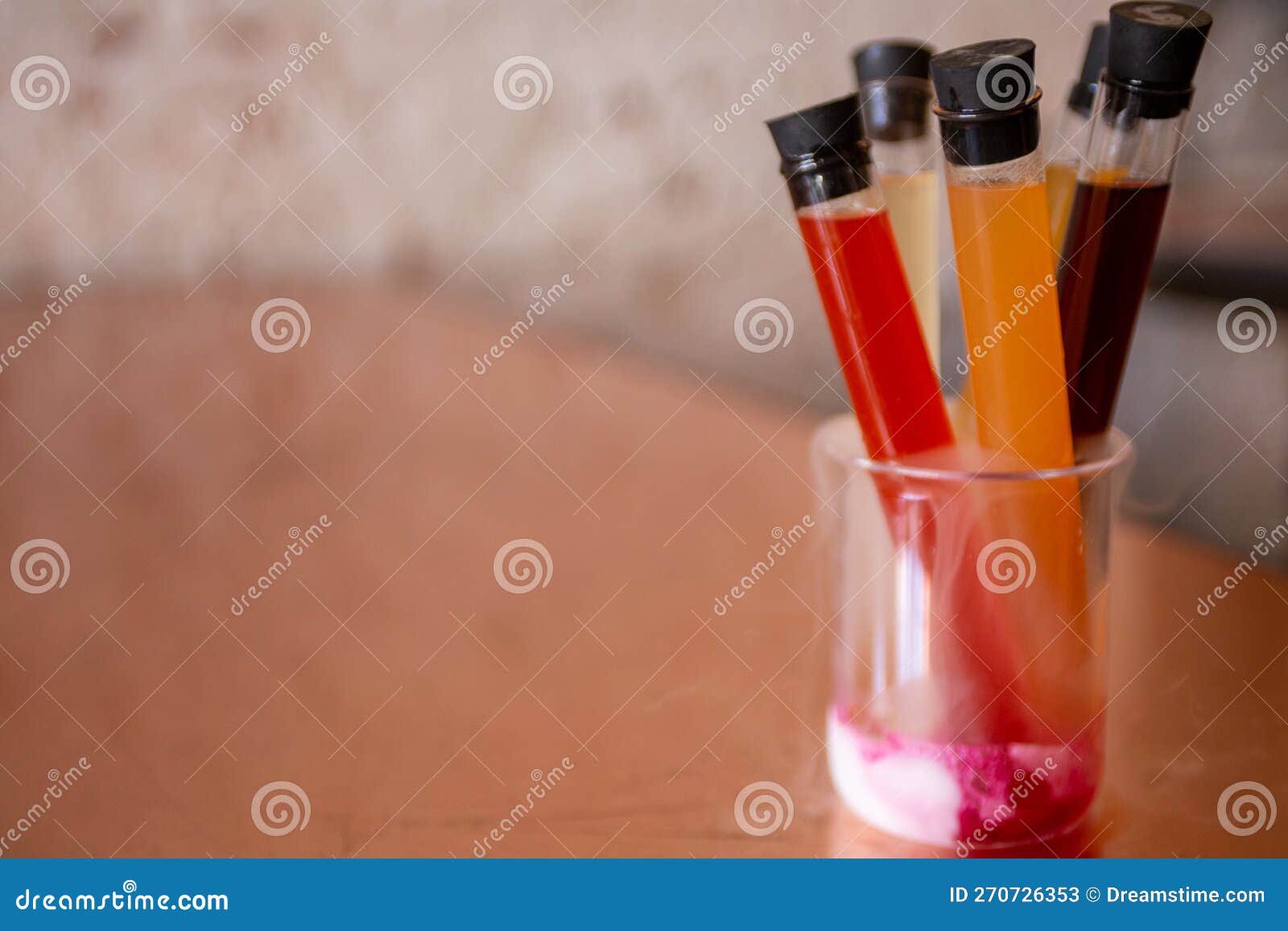 Science Experiment with Copy Space Stock Image - Image of space, taste ...