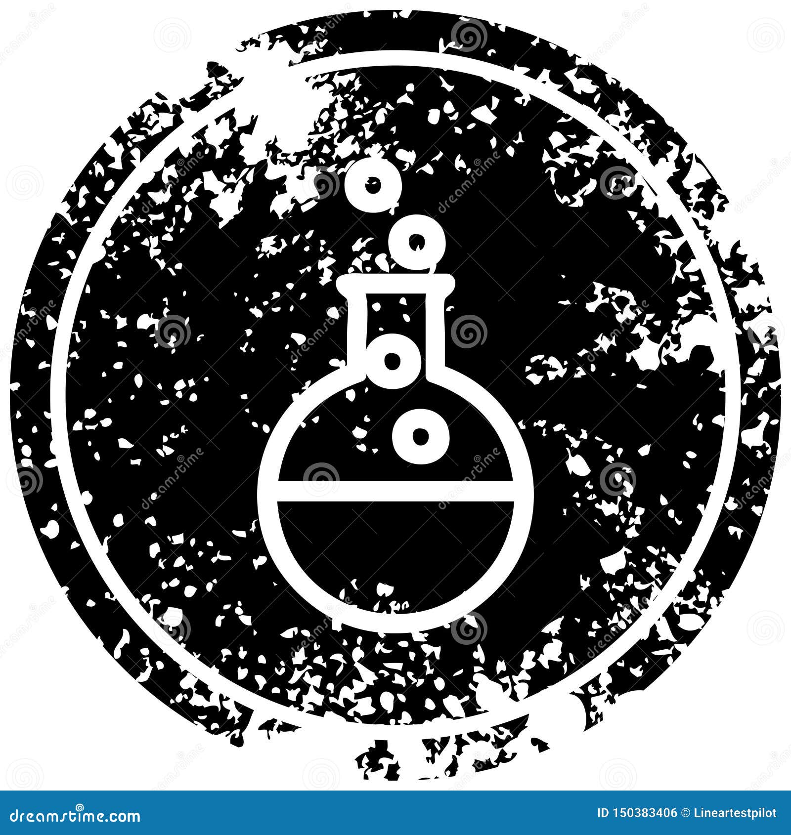 Science Experiment Bubbling Chemical Vial Test Tube Bottle Potion Icon ...