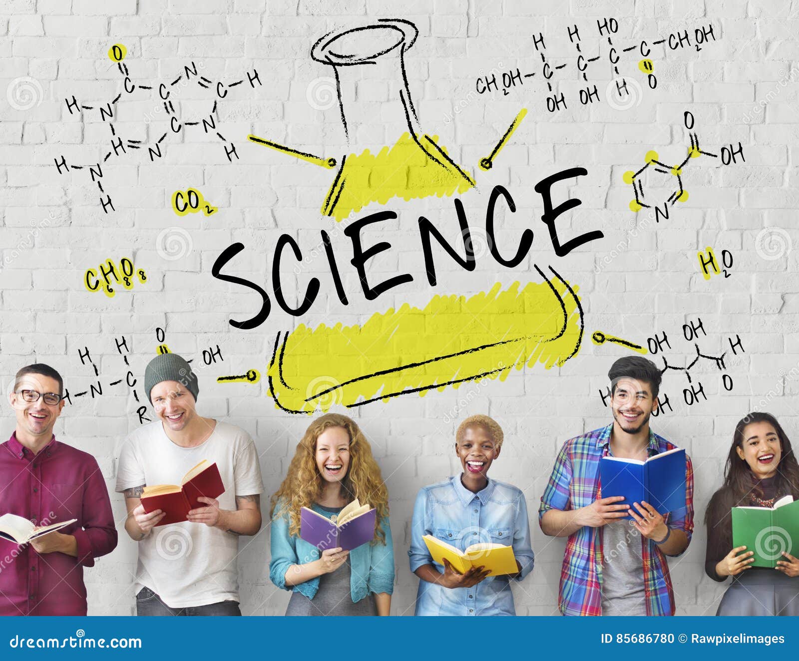 Science Experiment Laboratory Formula Chemical Concept Stock Photo ...