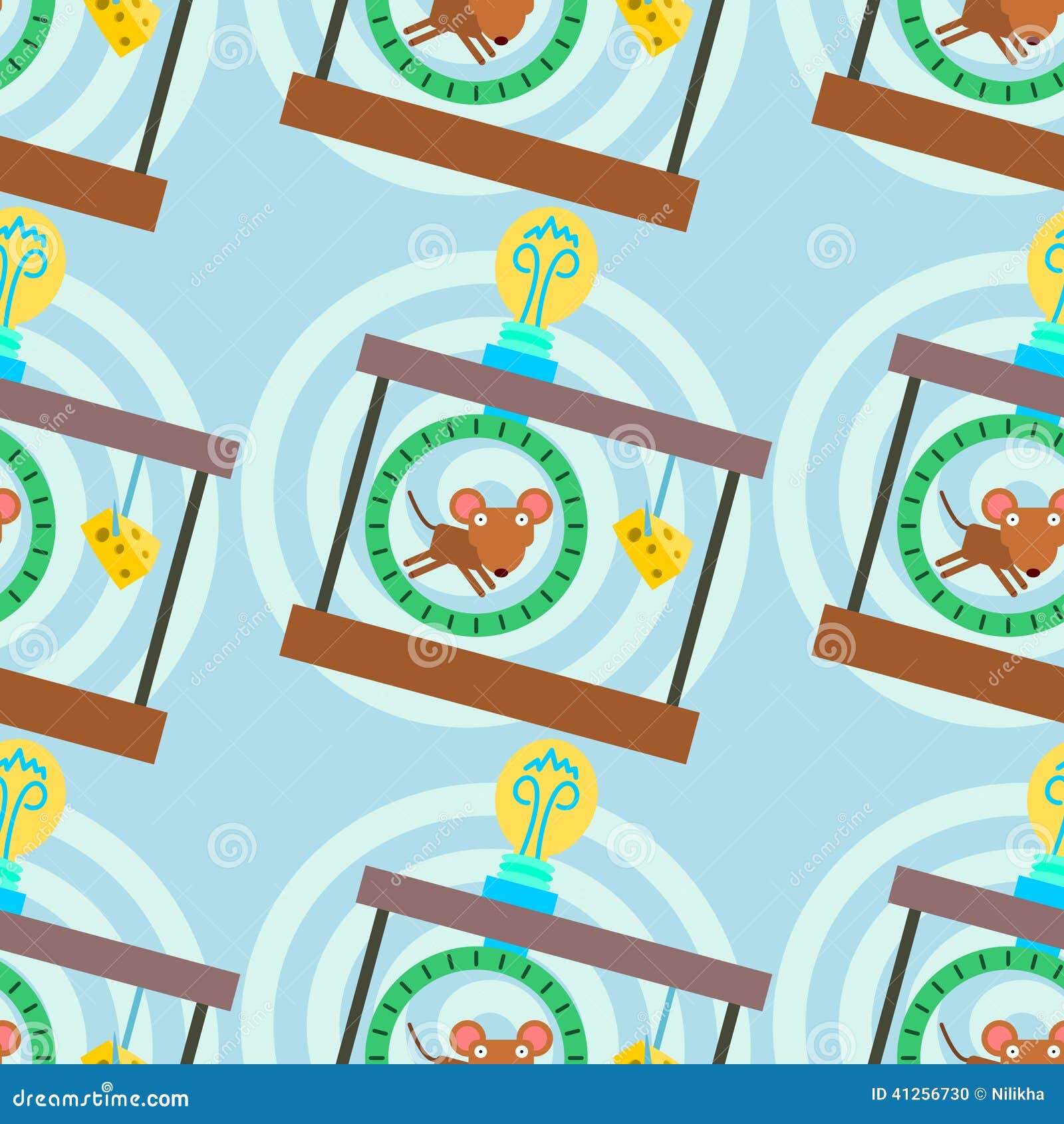 Science Experiment Seamless Background Design Stock Illustration ...