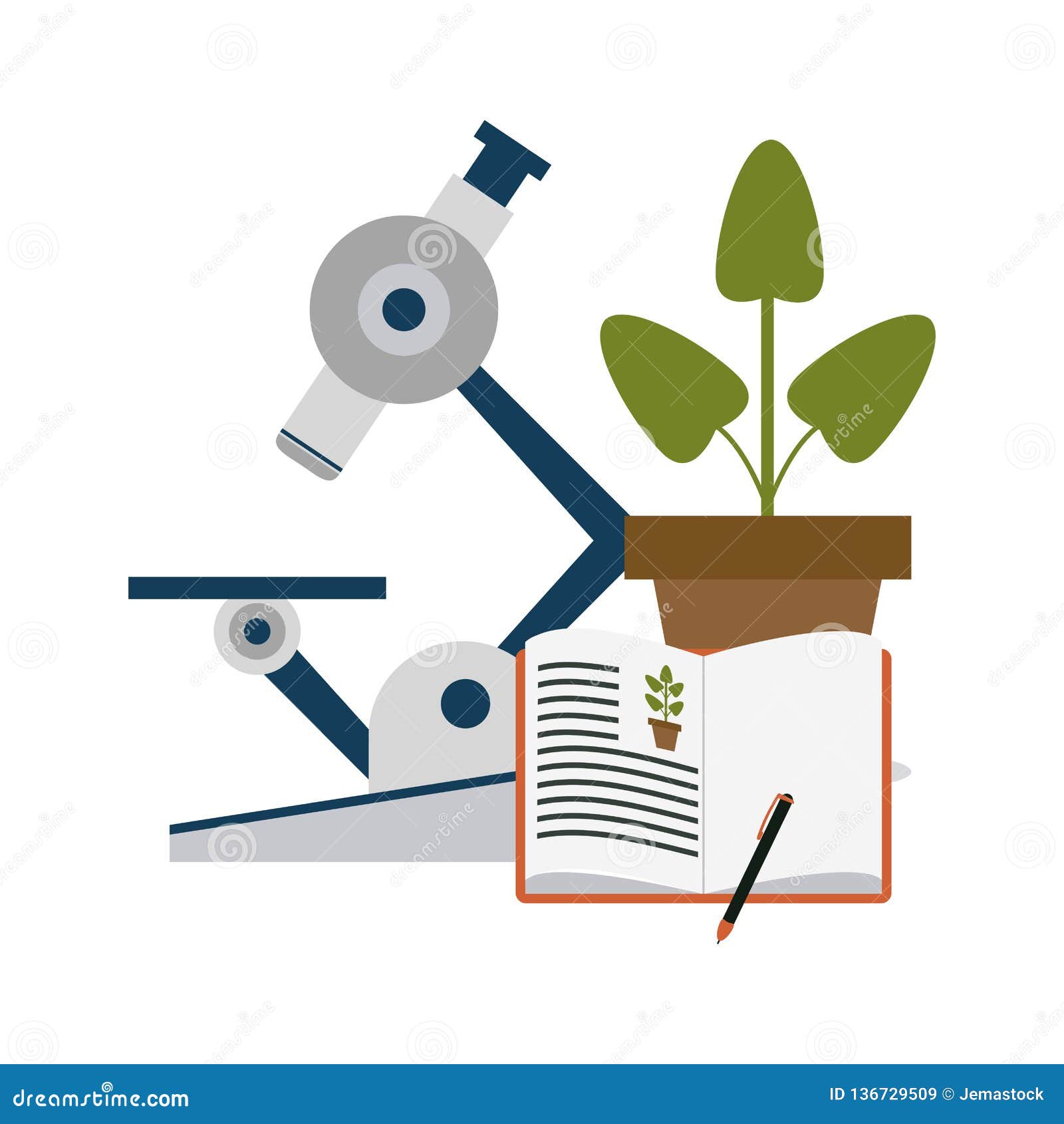 Science Experiments and Investigation Stock Vector - Illustration of ...