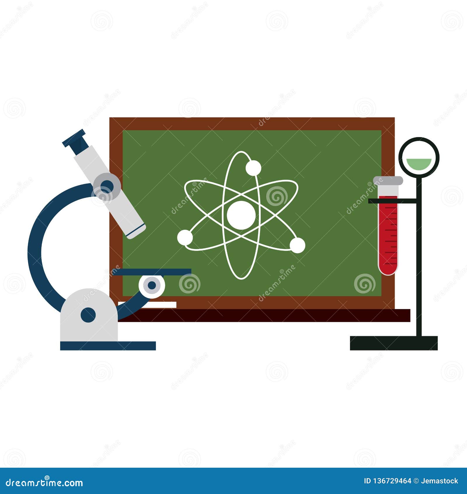 Science Experiments and Investigation Stock Vector - Illustration of ...