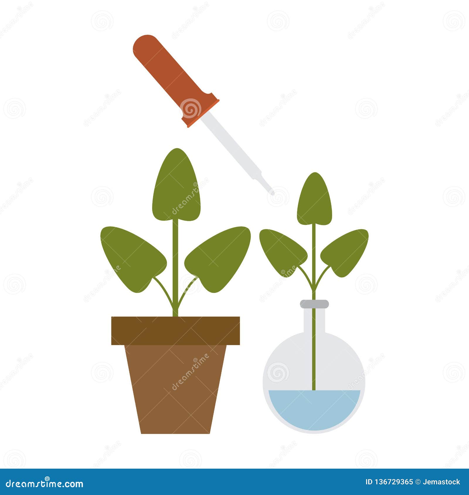 Science Experiments and Investigation Stock Vector - Illustration of ...