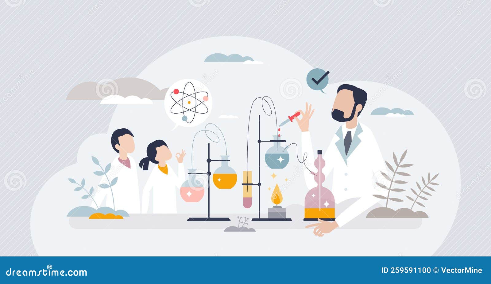 Science Experiments with Kids in Children Laboratory Tiny Person ... Science Experiments with Kids in Children Laboratory Tiny Person ...