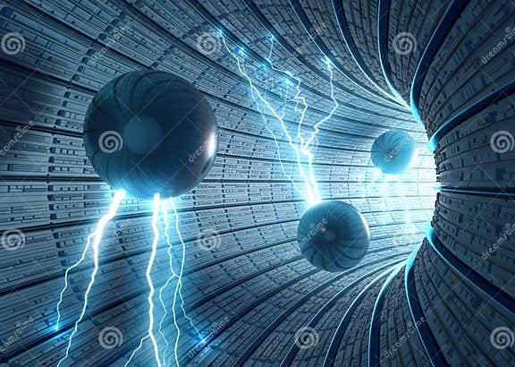 Science Fiction Background stock illustration. Illustration of ...