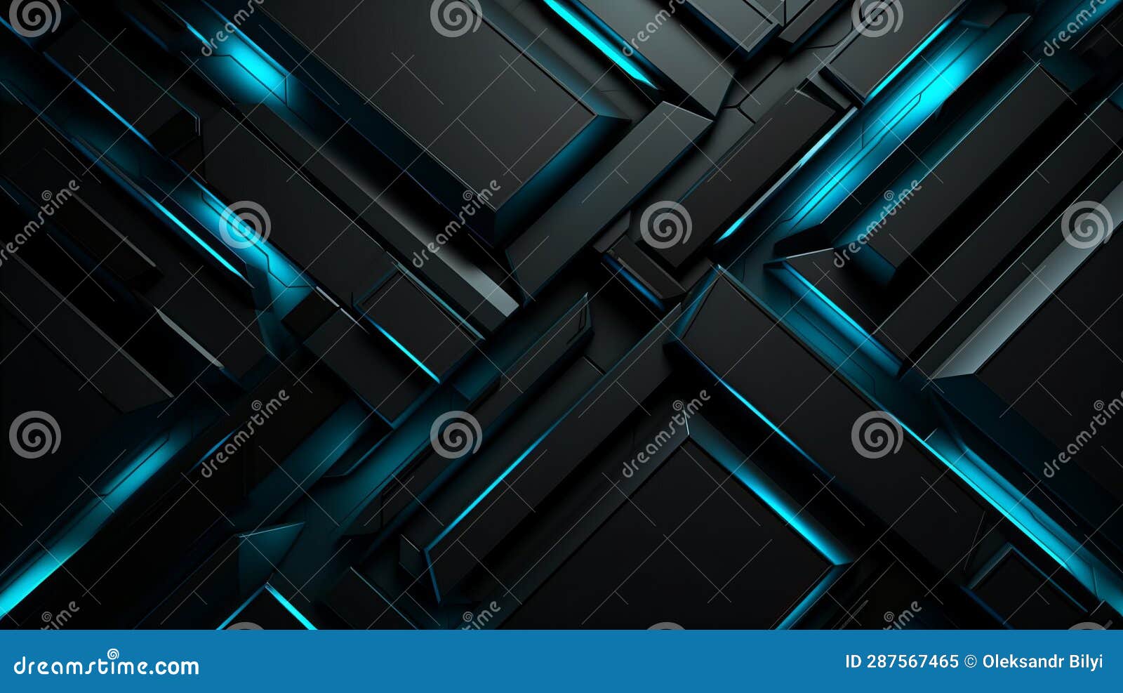 Futuristic Dark Background Matt Color Stock Illustration - Illustration ...
