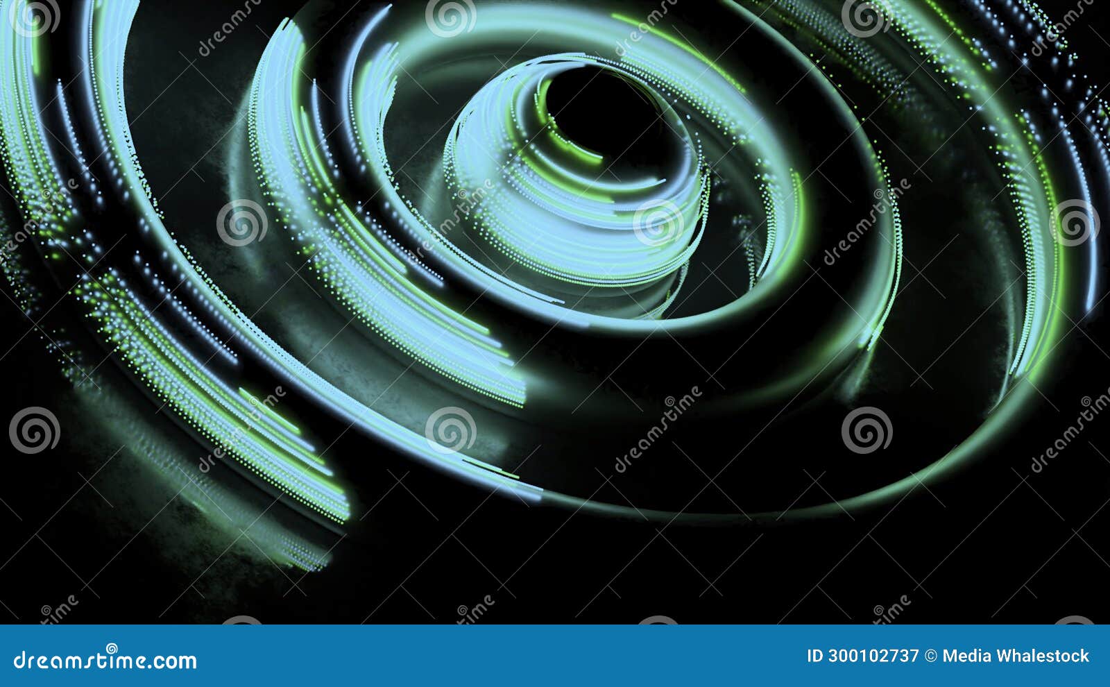 Science Fiction High Tech Spinning Elements Background. Design ...