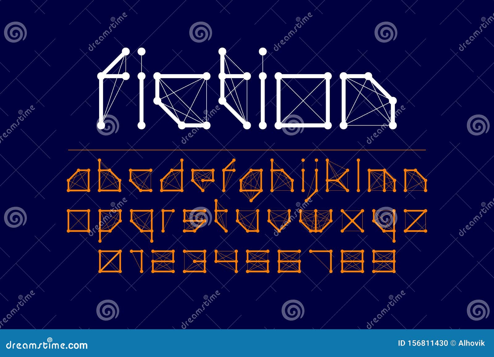 Science Fiction Style Font Design Stock Vector - Illustration of design ...