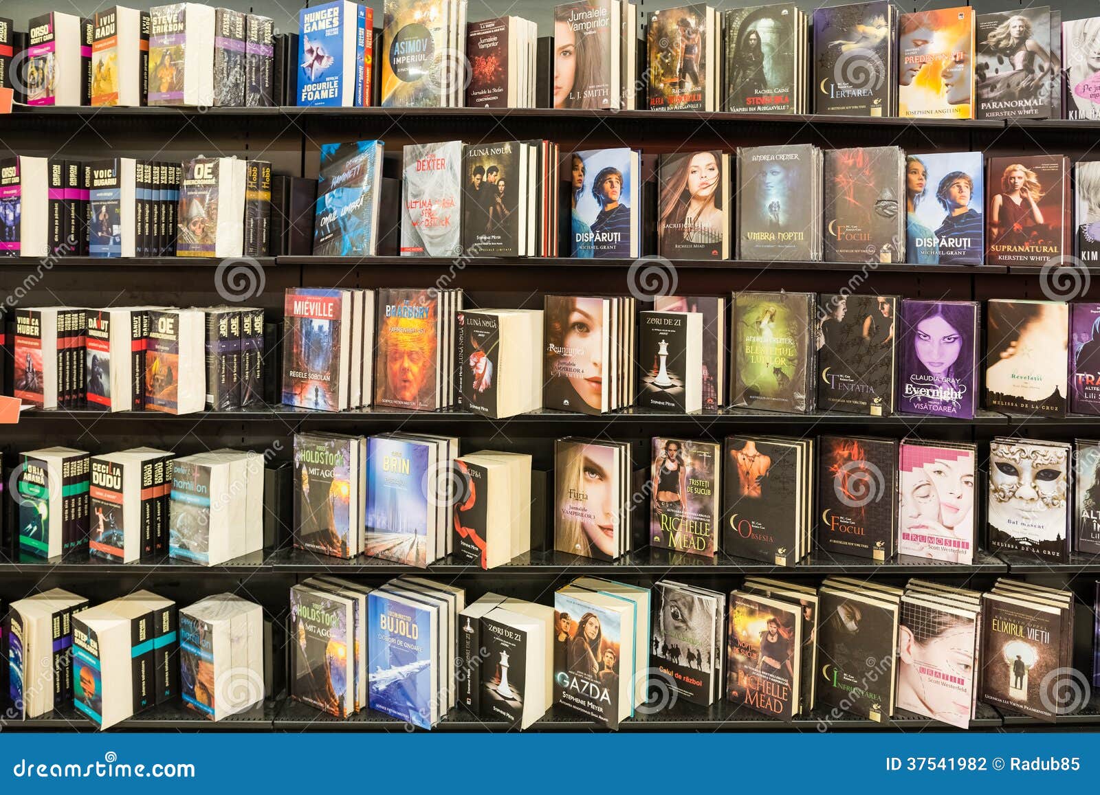Science Fictions Books in Library Editorial Photography - Image of ...