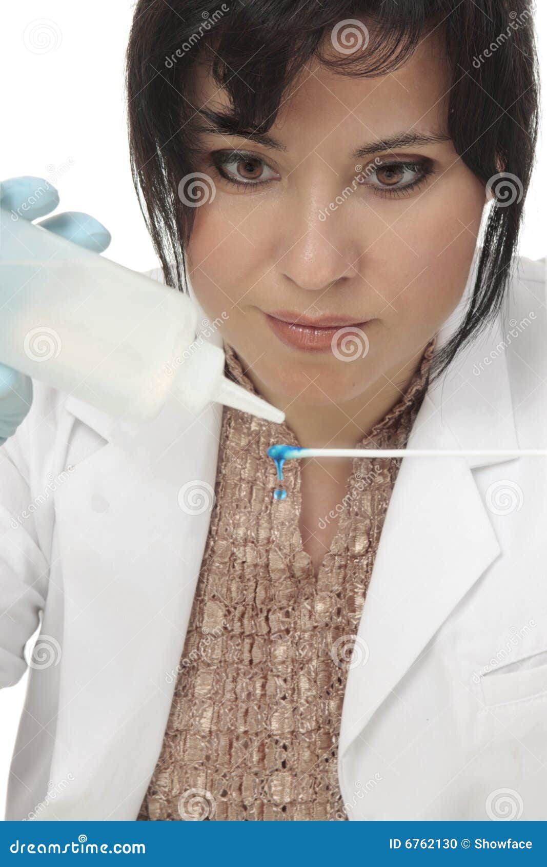 Forensic Investigator At The Crime Scene Investigating Woman Mur