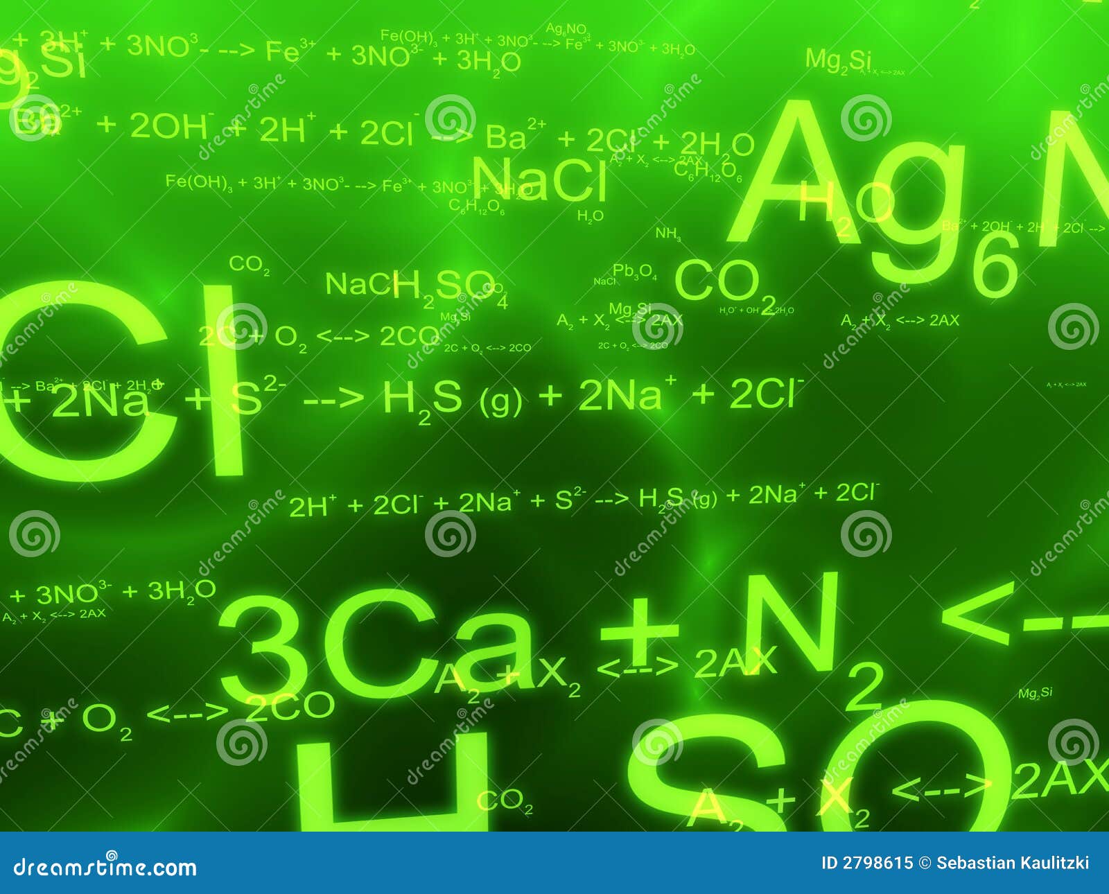 Science formulas stock illustration. Illustration of microscope - 2798615