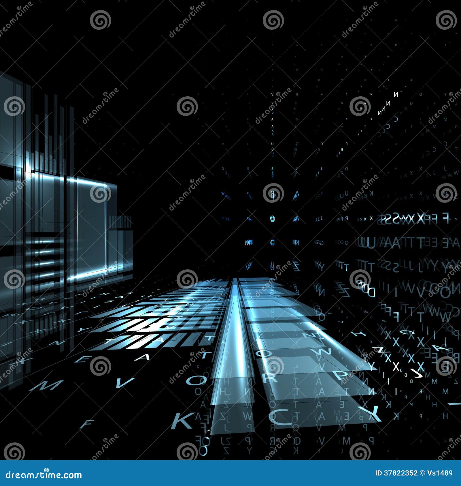 Science Futuristic Internet High Computer Technology Business Stock ...