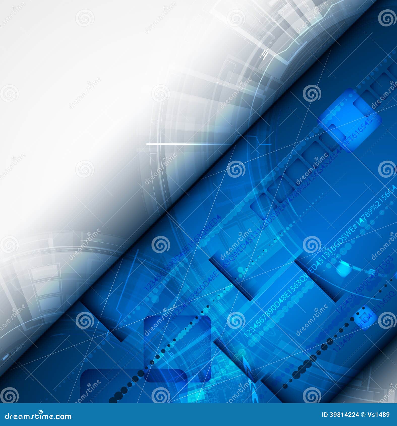 Science Futuristic Internet High Computer Technology Business Stock ...