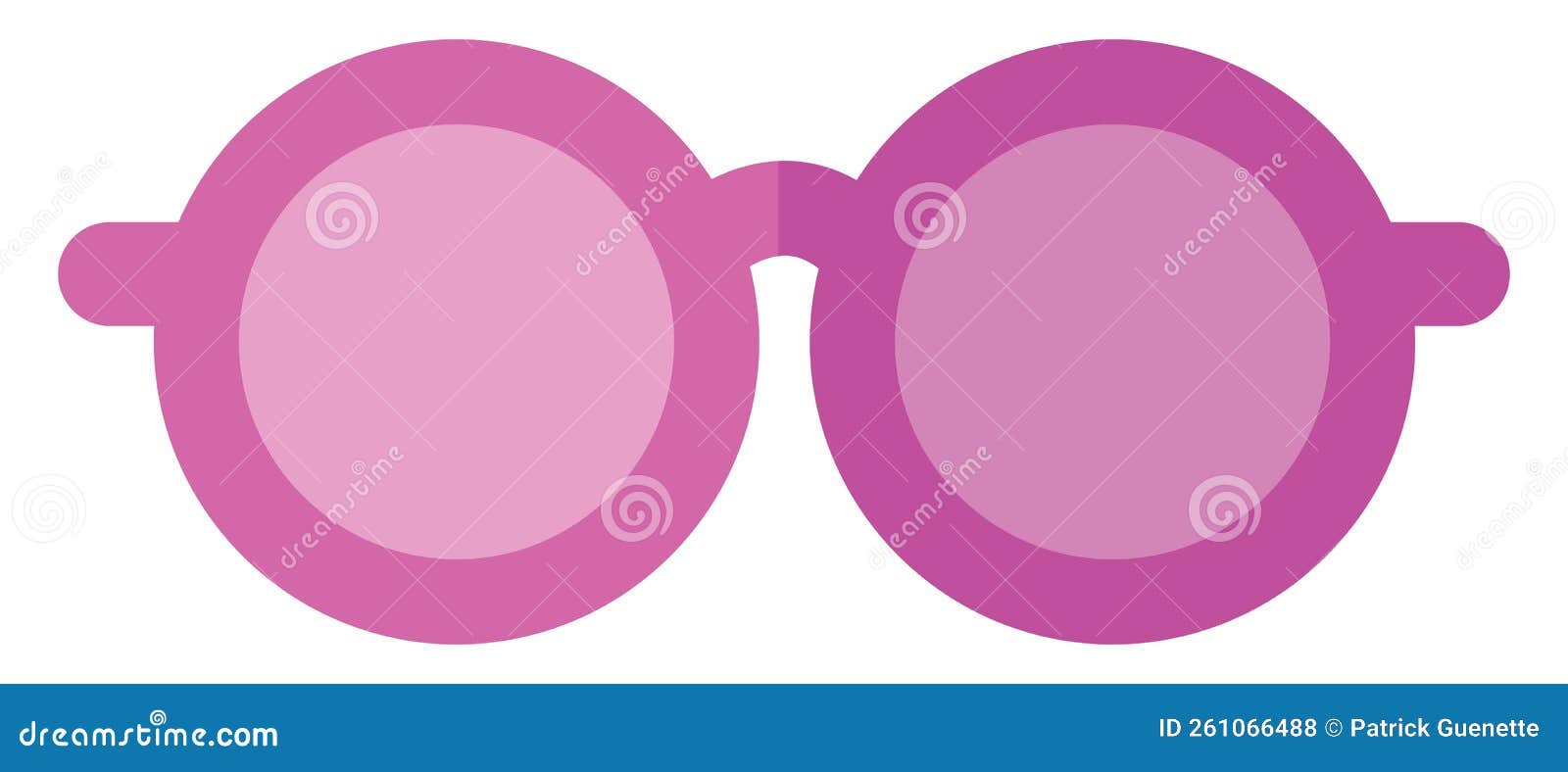 Science glasses, icon stock vector. Illustration of medical - 261066488