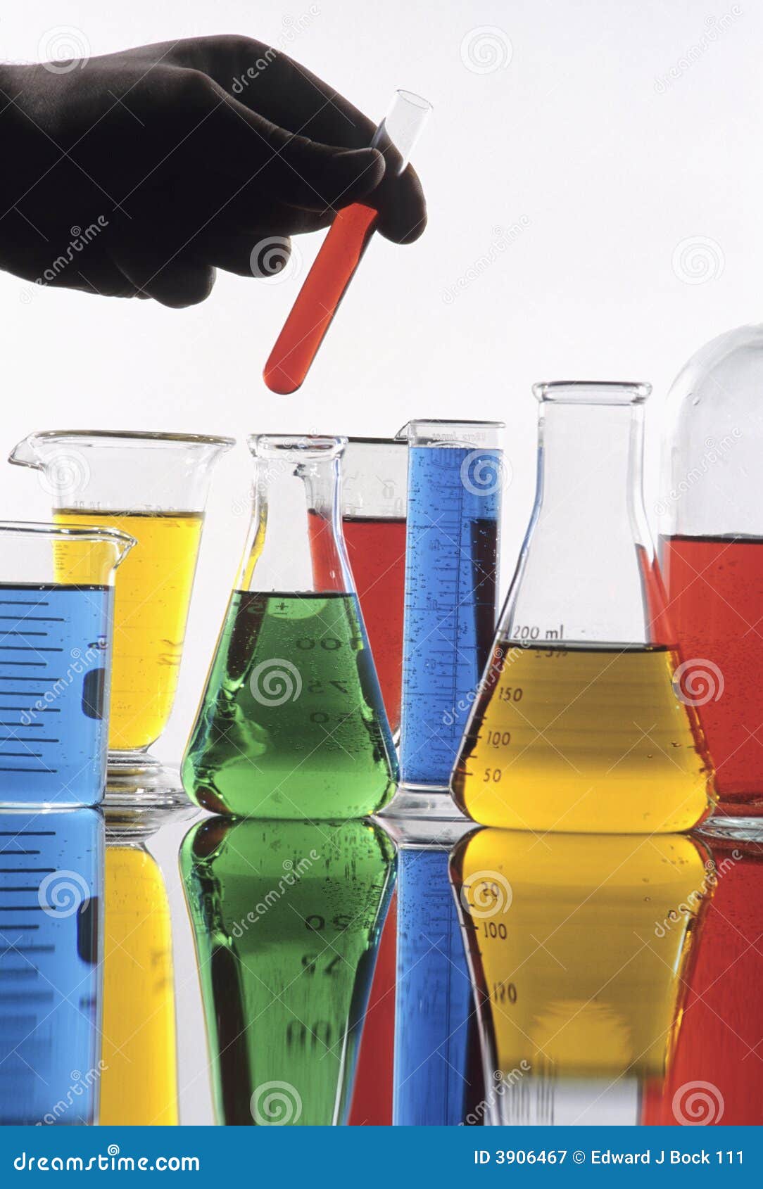 Science Glassware stock image. Image of chemical, care - 3906467