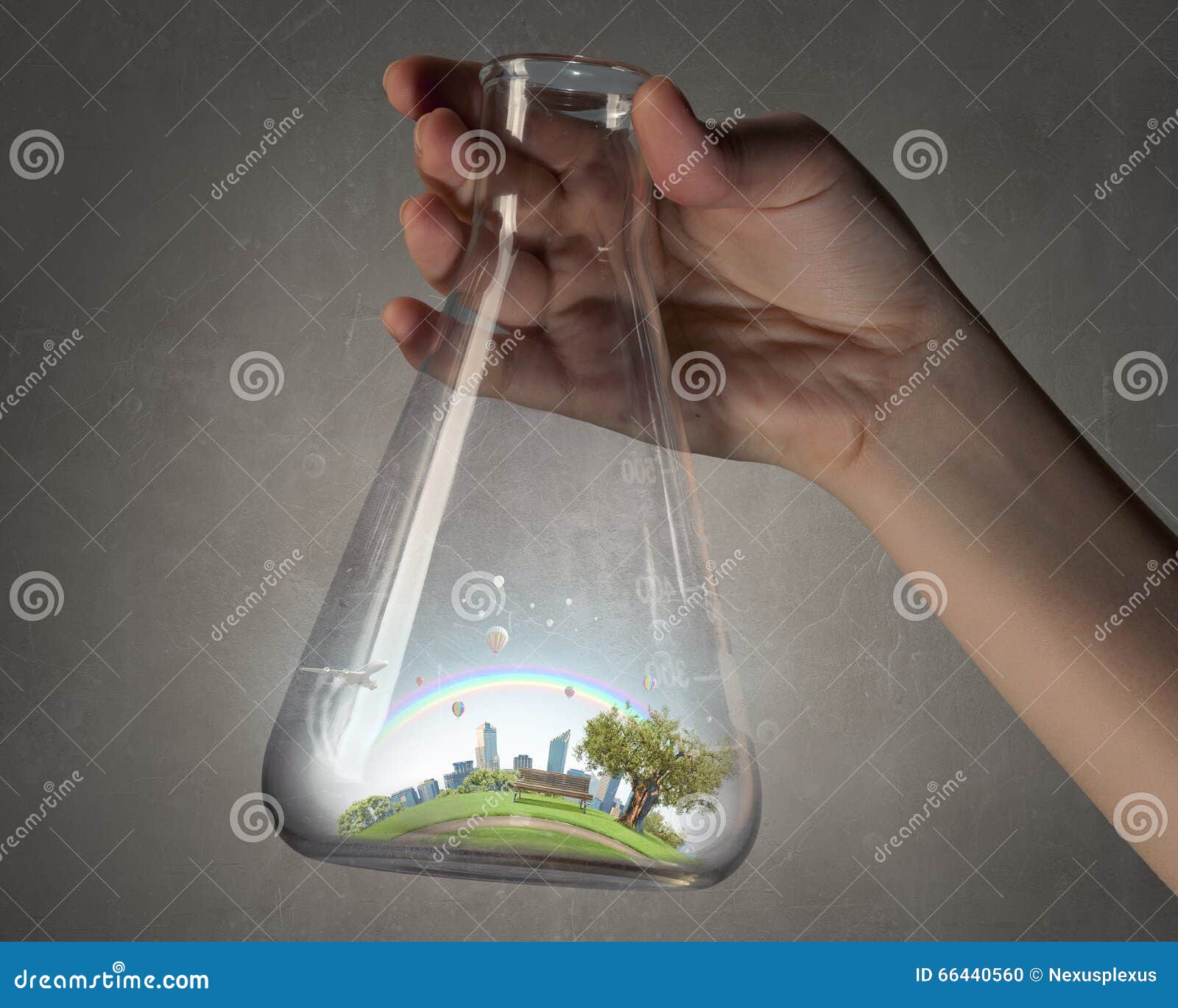 Science for Green Healthy Life Stock Photo - Image of bottle, flask ...