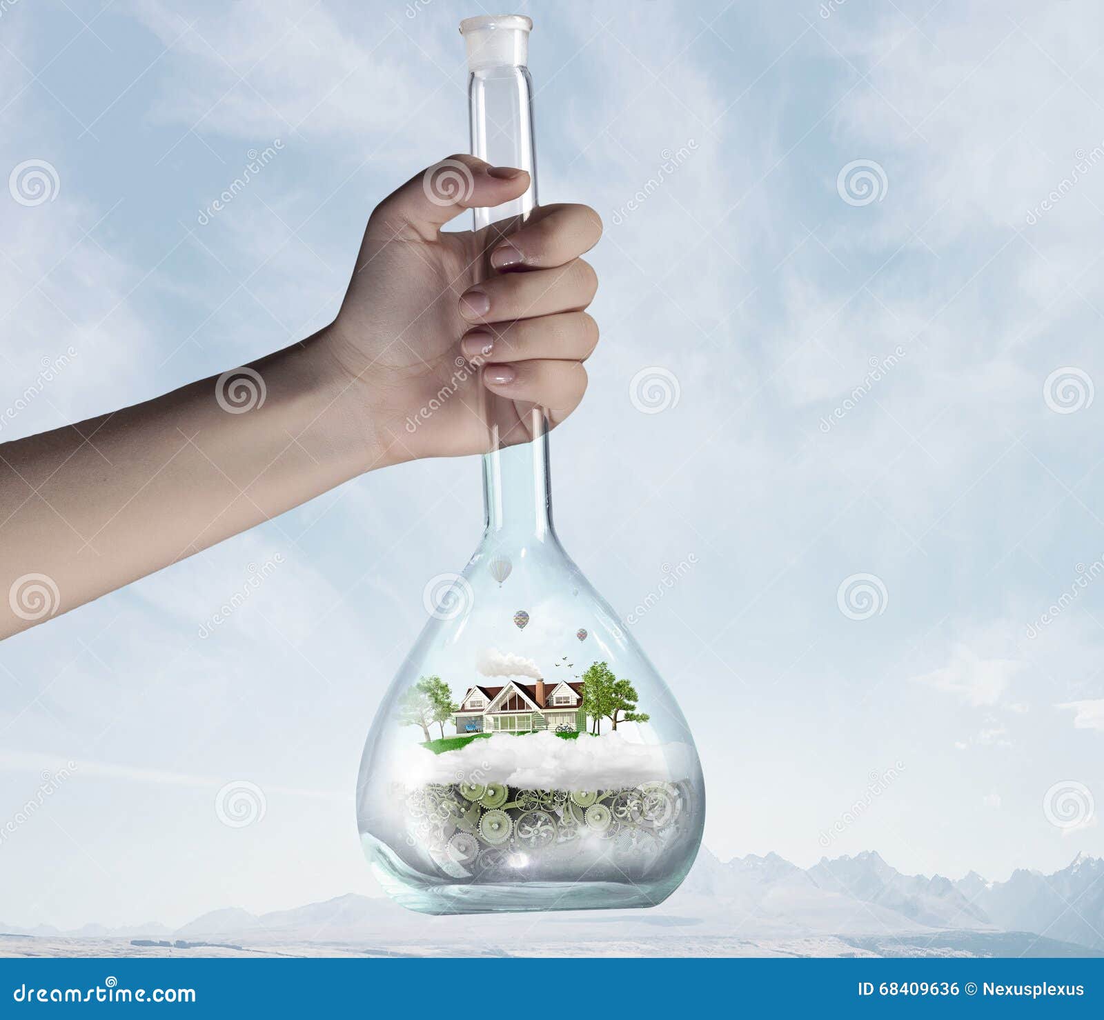 Science for Green Healthy Life Stock Photo - Image of grass, science ...
