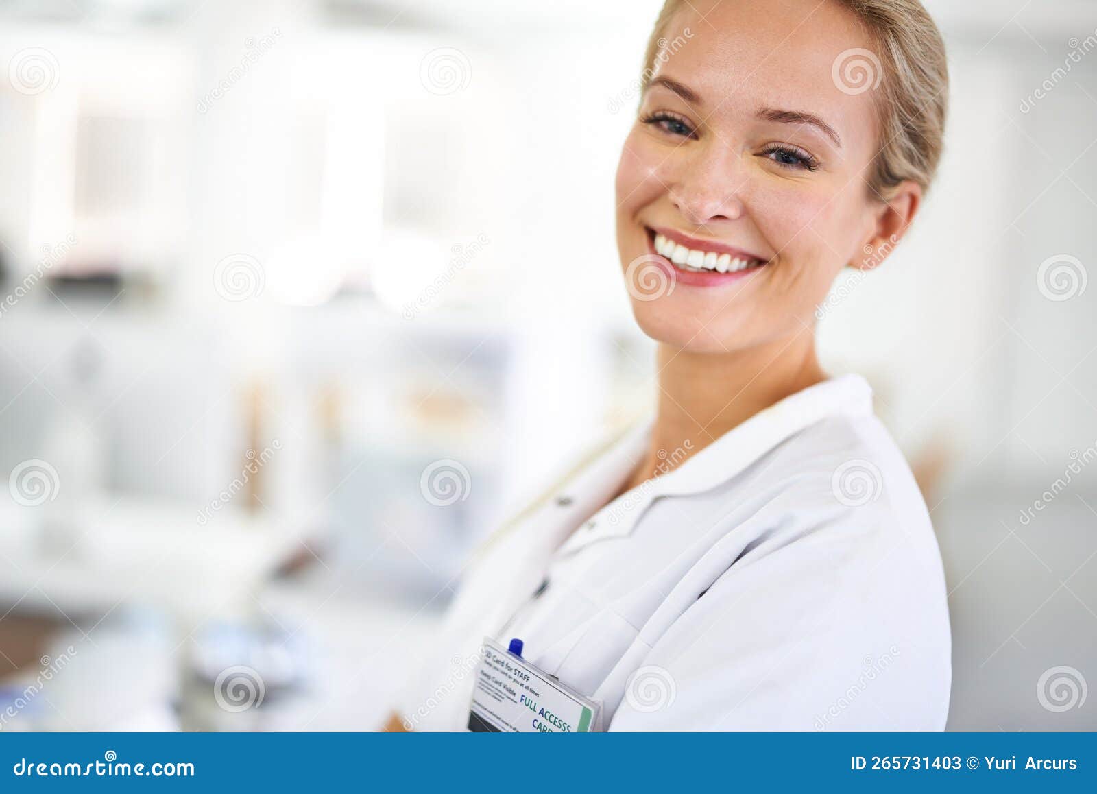 Science is Her Calling. a Cropped Portrait of a Beautiful Scientist ...