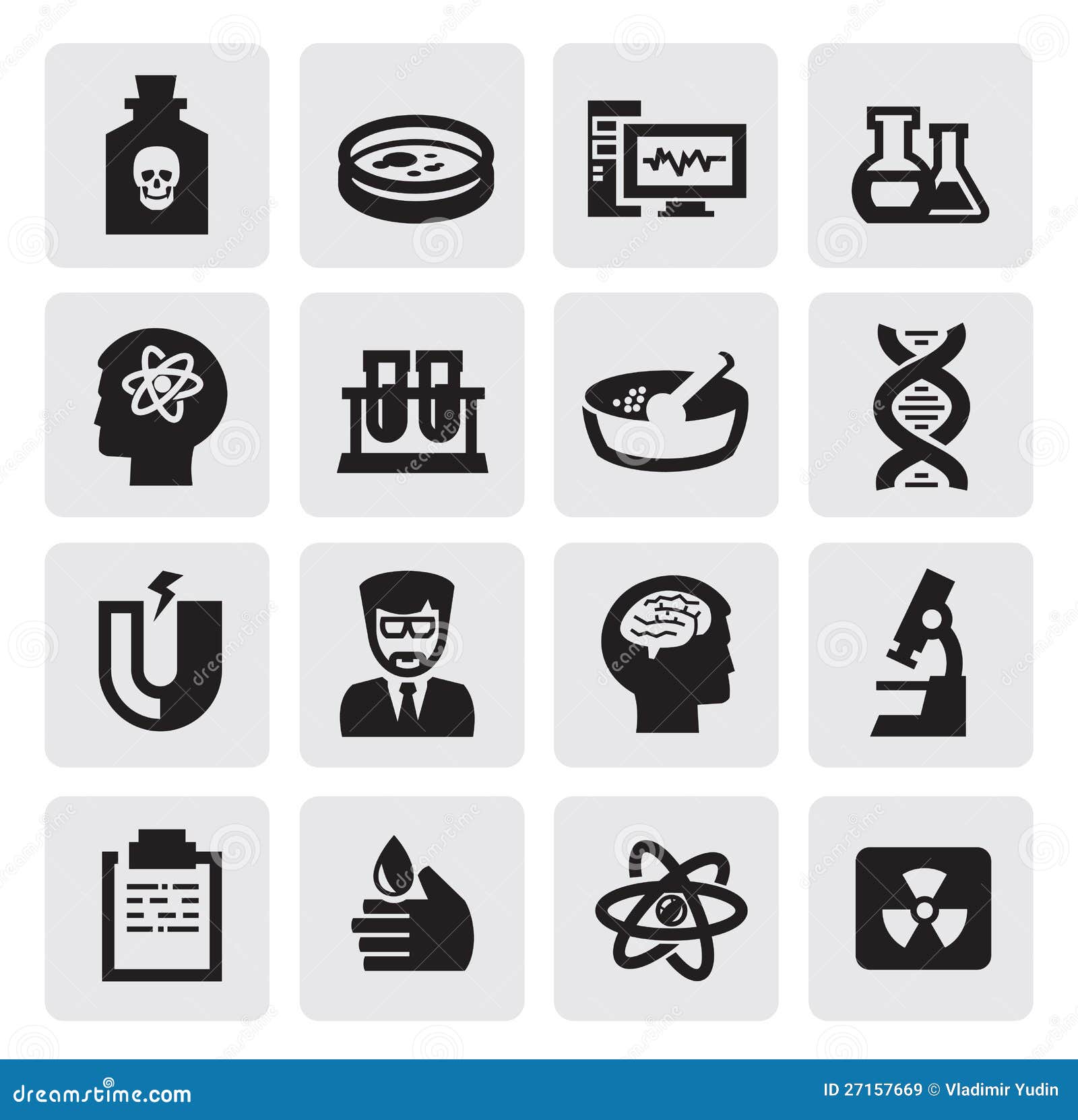 Science icon stock vector. Illustration of molecule, molecular - 27157669