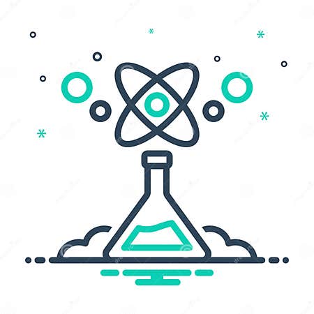 Mix Icon for Science, Branch of Knowledge and Area Stock Vector ...