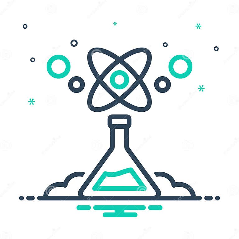 Mix Icon for Science, Branch of Knowledge and Area Stock Vector ...