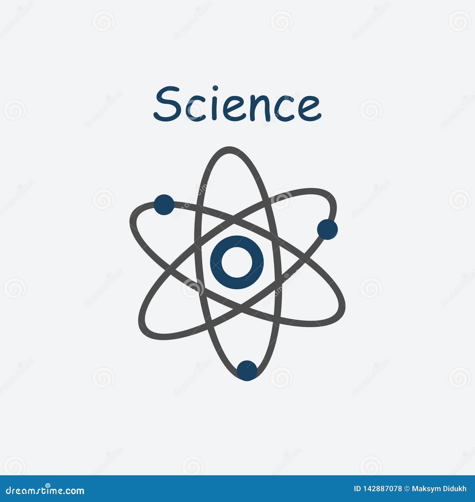 Science Icon, World Science. Vector Illustration. EPS 10 Stock ...