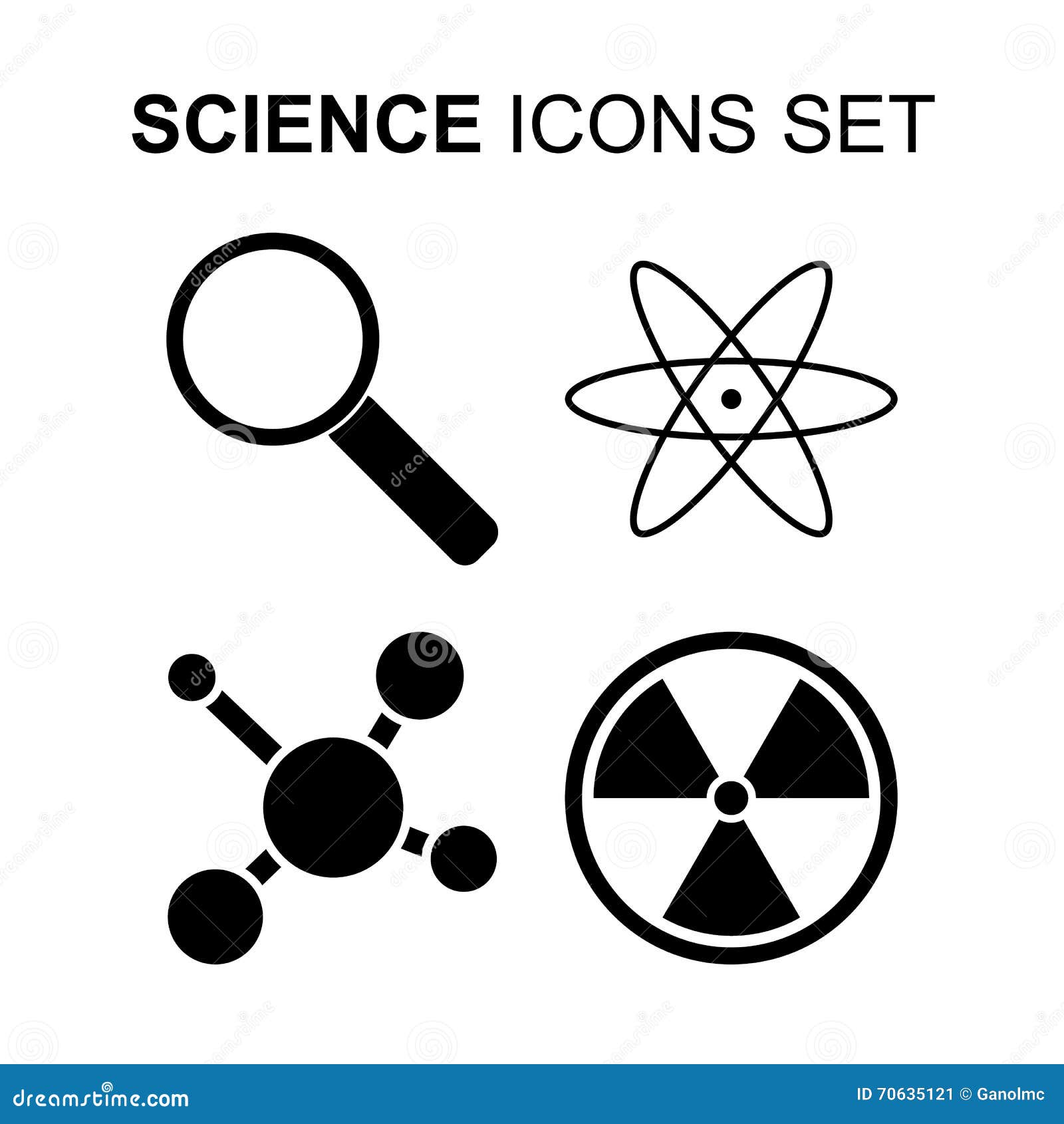 Science Icons Set. Vector Illustration Stock Vector - Illustration of ... Science Icons Set. Vector Illustration Stock Vector - Illustration of ...