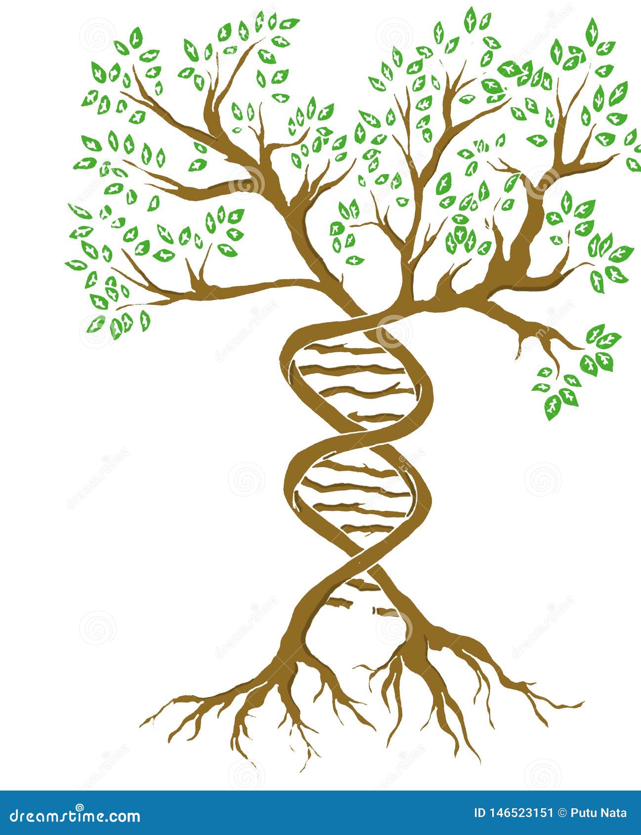 Science illustration stock illustration. Illustration of chromosome ...