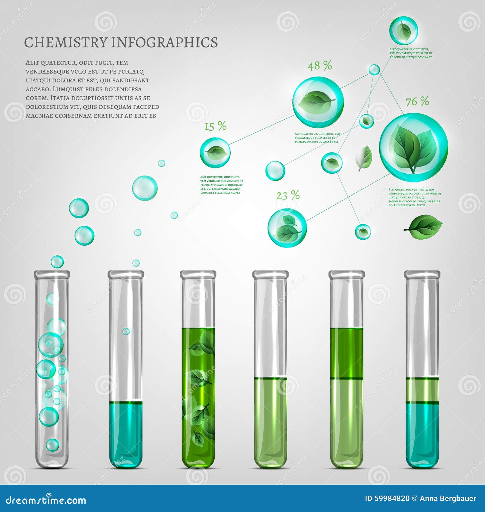 Science infographics stock vector. Illustration of concept - 59984820