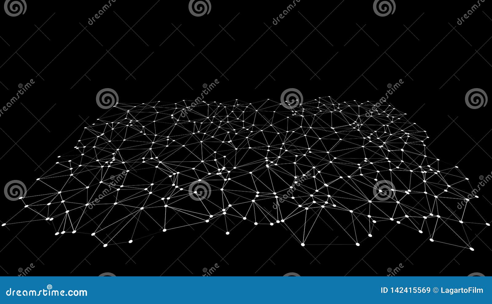 Science Innovation Diagram Idea, Vector Triangle Shape Line Connected ...