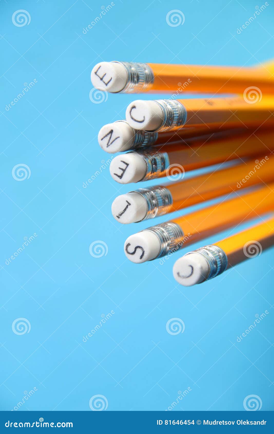 Science, Inscription on Pencil Stock Photo - Image of study, research ...